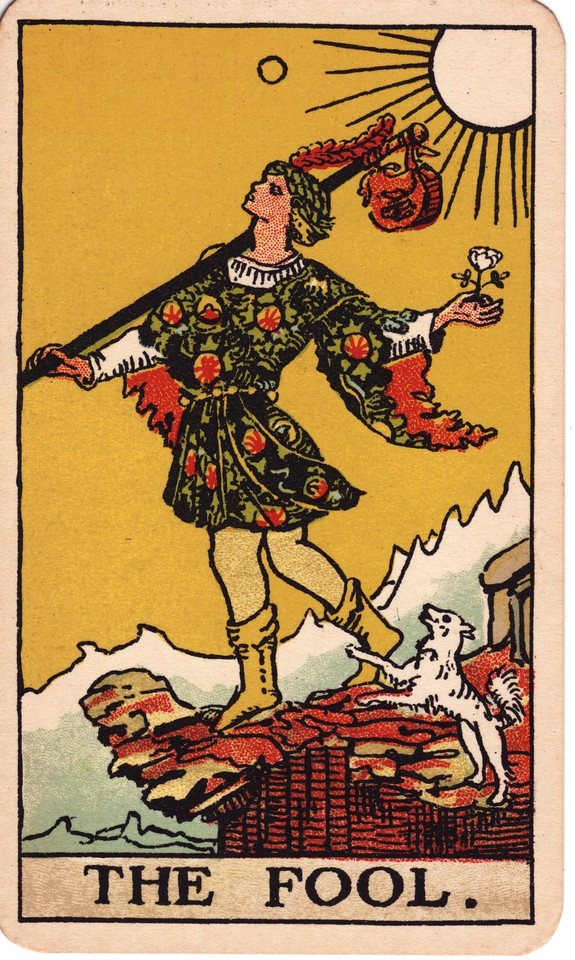 The Fool Tarot Card Meaning Folly Mania Extravagance The Fool Tarot Card Meaning Folly Mania Extravagance